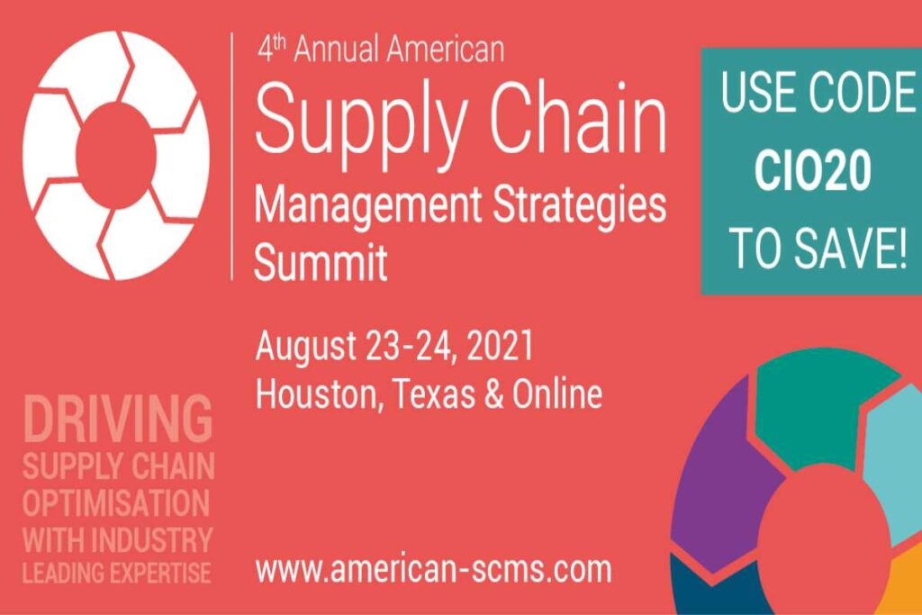 American SCMS (Supply Chain Management Strategies) Summit 2021 ...