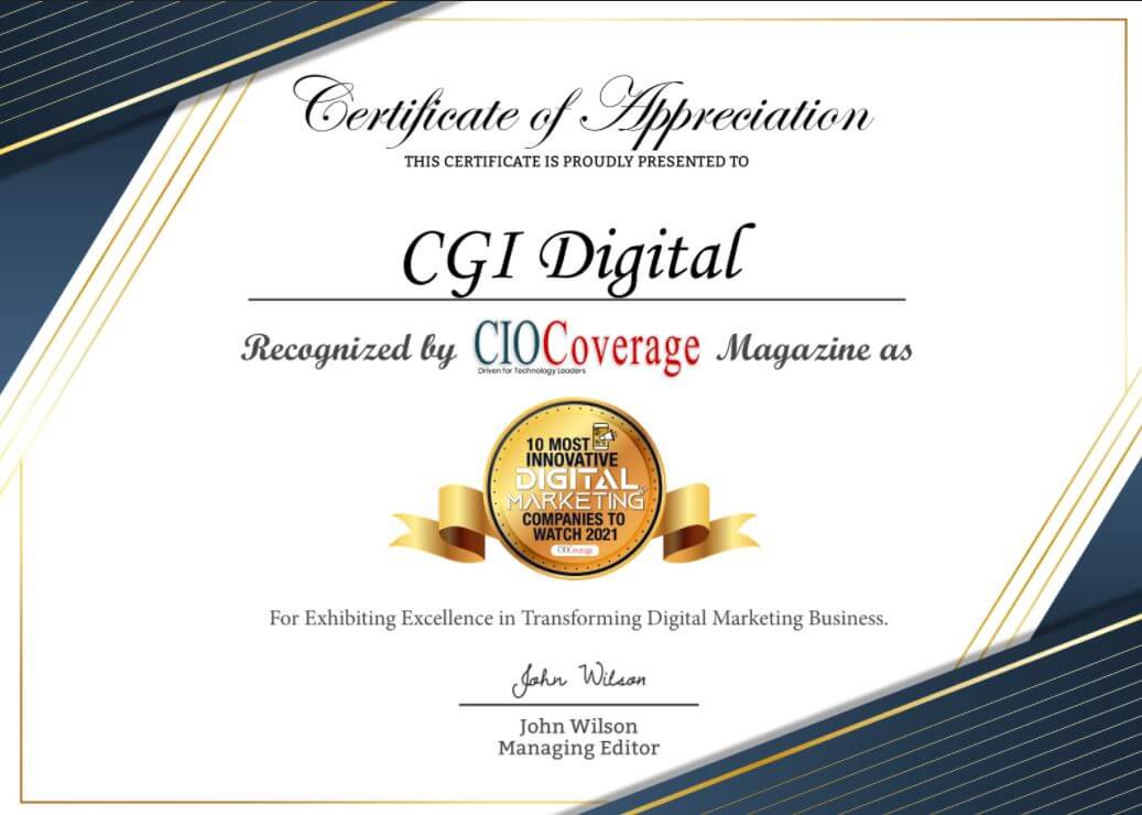 CGI Digital – A video production & digital marketing company ...