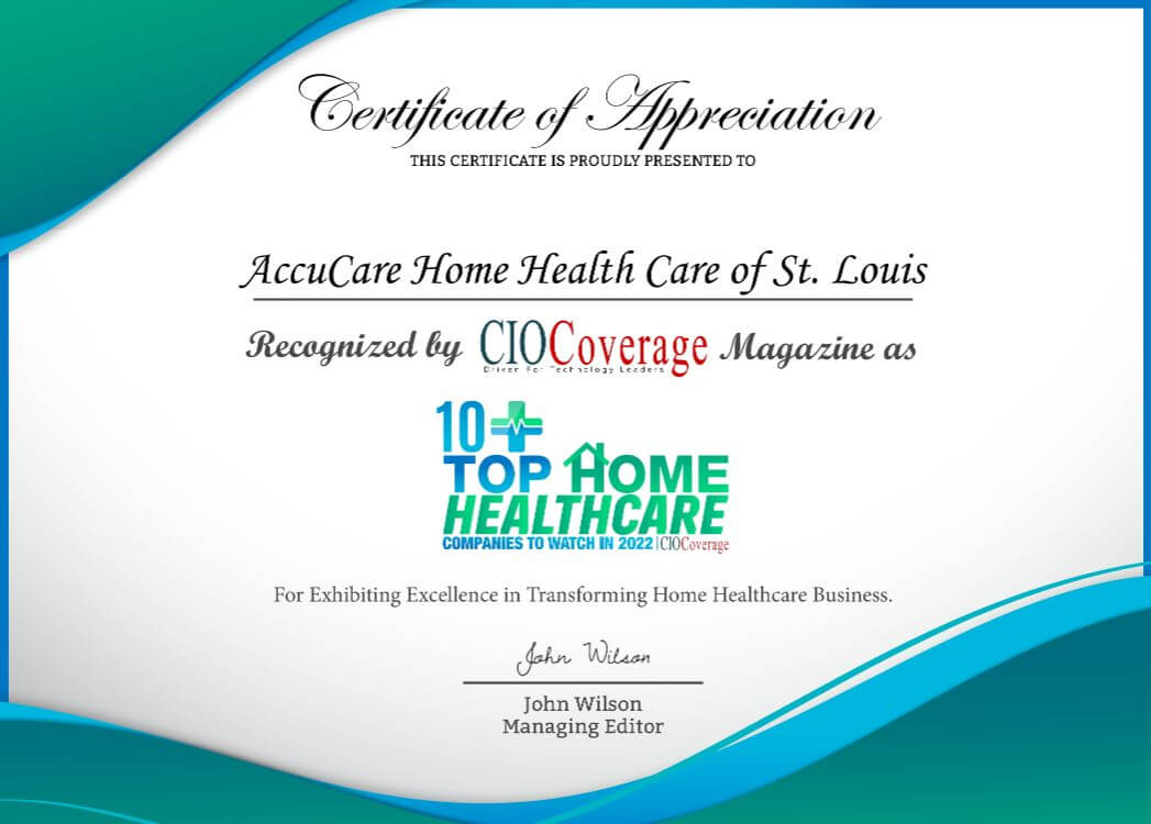 AccuCare Home Health Care of St. Louis – CIOCoverage- Driven for ...