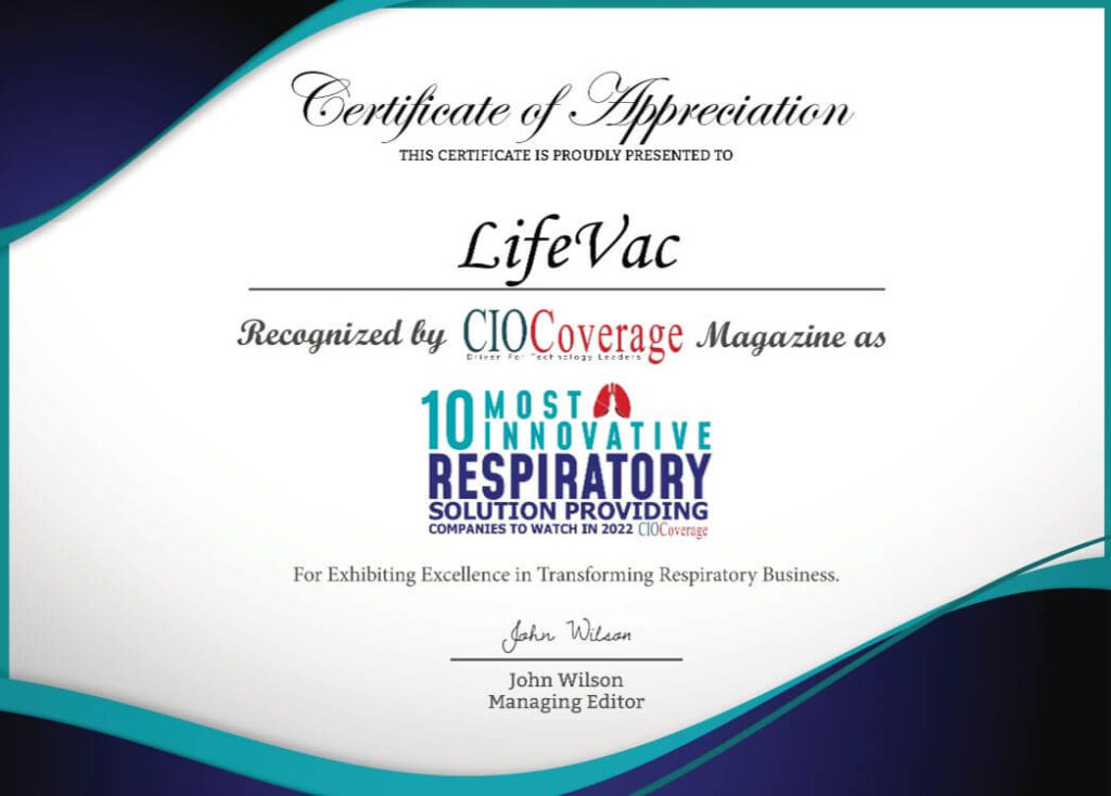 LifeVac – Choking Rescue Device – CIOCoverage- Driven for Technology ...