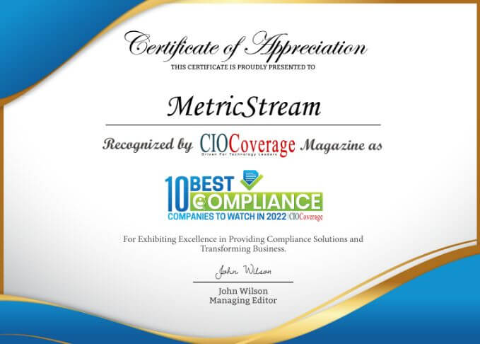 MetricStream – GRC | Governance, Risk and Compliance Software Solutions ...