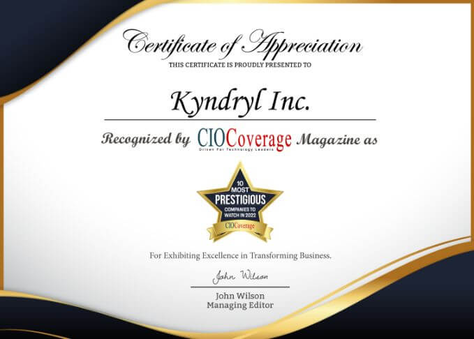 Kyndryl – The Heart of Progress™ – CIOCoverage- Driven for Technology ...