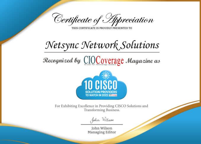 Netsync – Networking, Collaboration, and Security Solutions – CIOCoverage- Driven for Technology ...