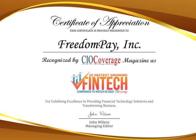 FreedomPay – Next Level Happens Now – CIOCoverage- Driven for ...