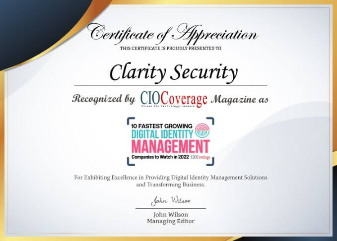 Clarity Security – Affordable Identity Governance Platform ...