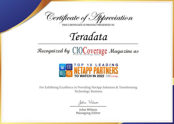 Teradata – Enterprise Data Analytics for a Multi-Cloud World ...