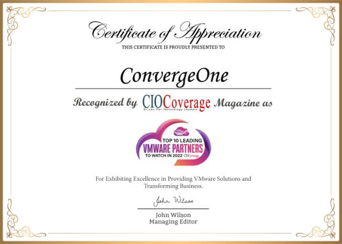 ConvergeOne – Digital Modernization, Collaboration and Cloud – CIOCoverage- Driven for ...