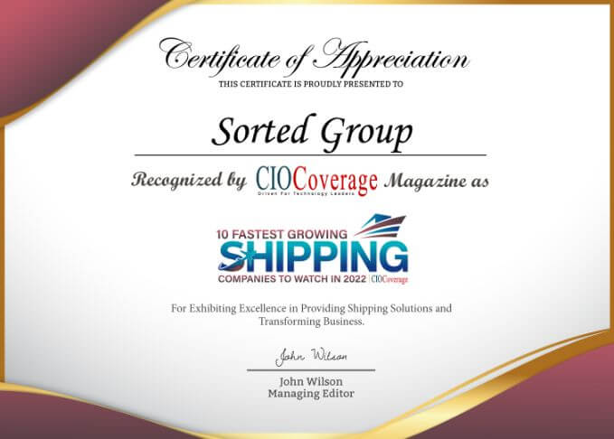 Sorted – Delivery experience and management platform – CIOCoverage ...