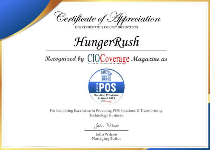 HungerRush – Restaurant Management Solution & Online Ordering Solutions ...
