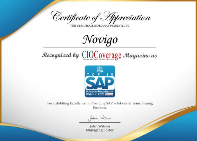 Novigo – Digital Supply Chain Consulting | SAP Solutions and Services ...