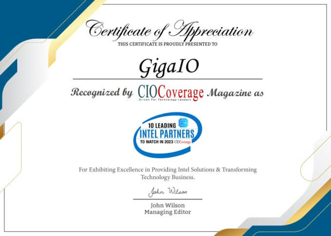 GigaIO – Rack-Scale Composable Infrastructure – CIOCoverage- Driven for ...