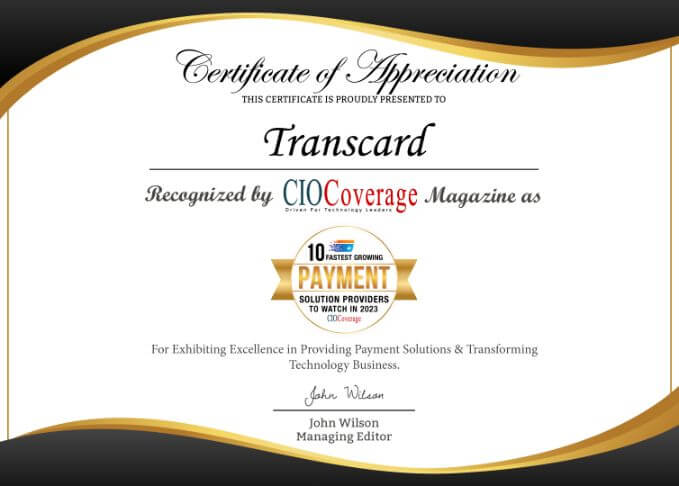 Transcard – Innovative and Embedded Technology Platform for Business ...