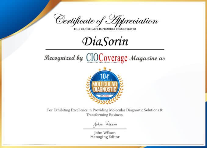 DiaSorin – The Diagnostic Specialist – CIOCoverage- Driven for ...