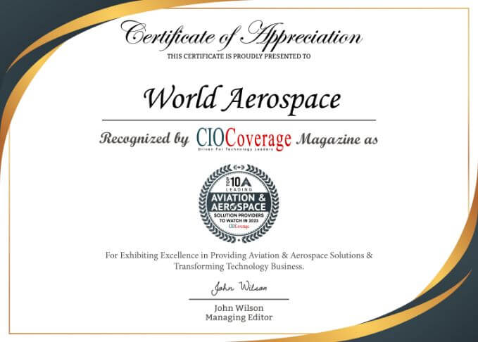 World Aerospace – Rapid Aerospace solutions – CIOCoverage- Driven for ...