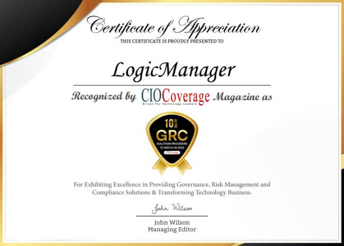 LogicManager – Enterprise Risk Management Software – CIOCoverage ...