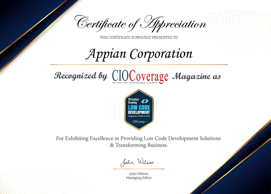 Appian Corporation- Design, automate, and optimize with Appian ...
