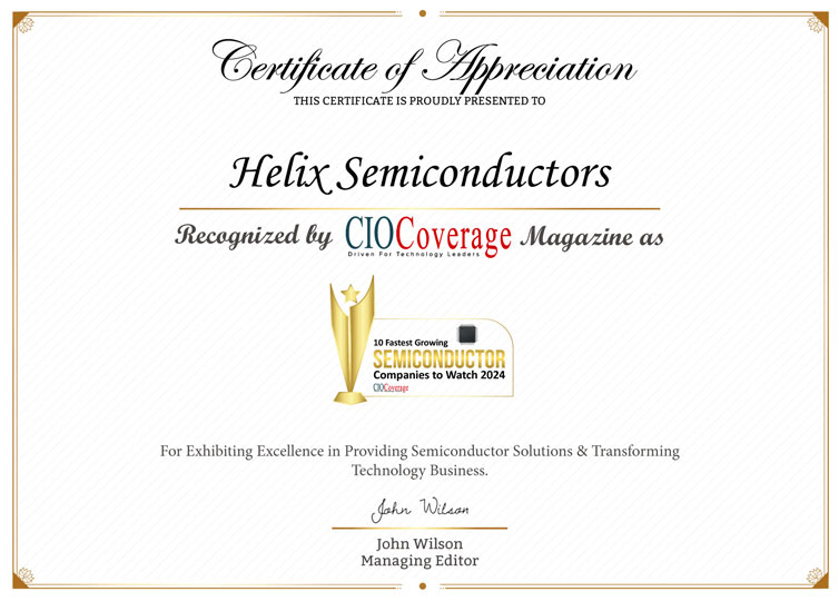 Helix Semiconductors – A leading semiconductor company – CIOCoverage ...