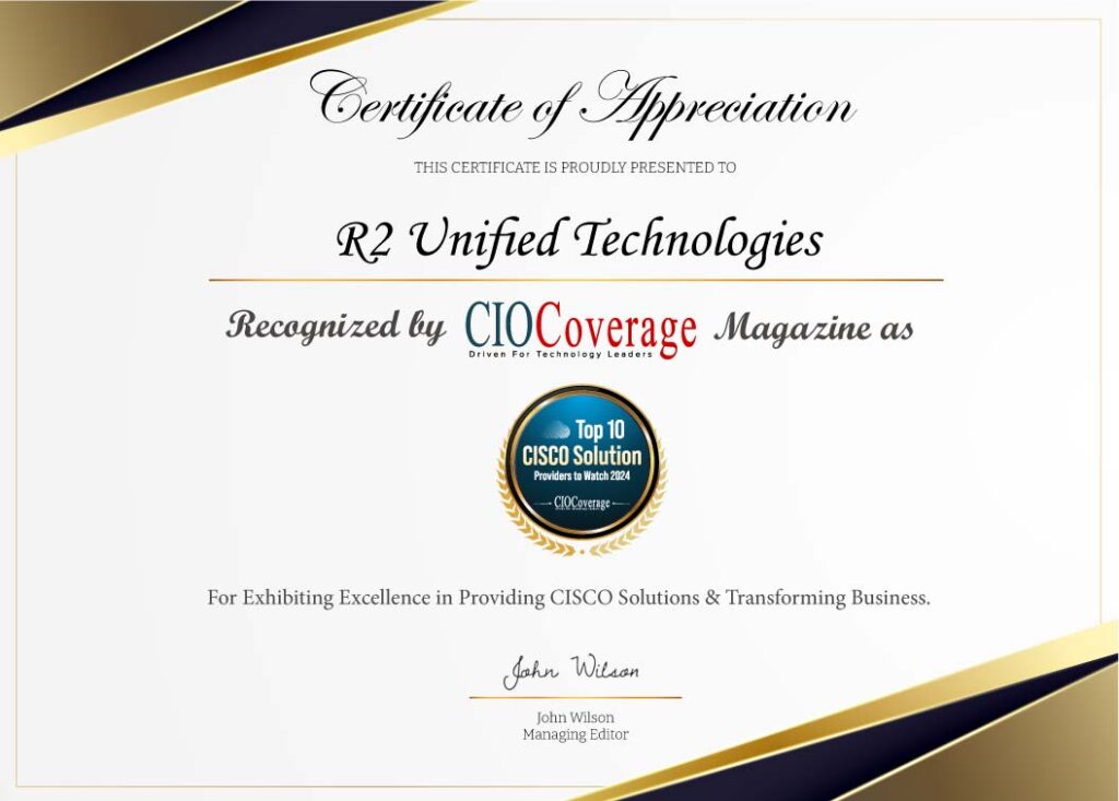 R2 Unified Technologies- Innovation is not an accident. It’s a culture ...