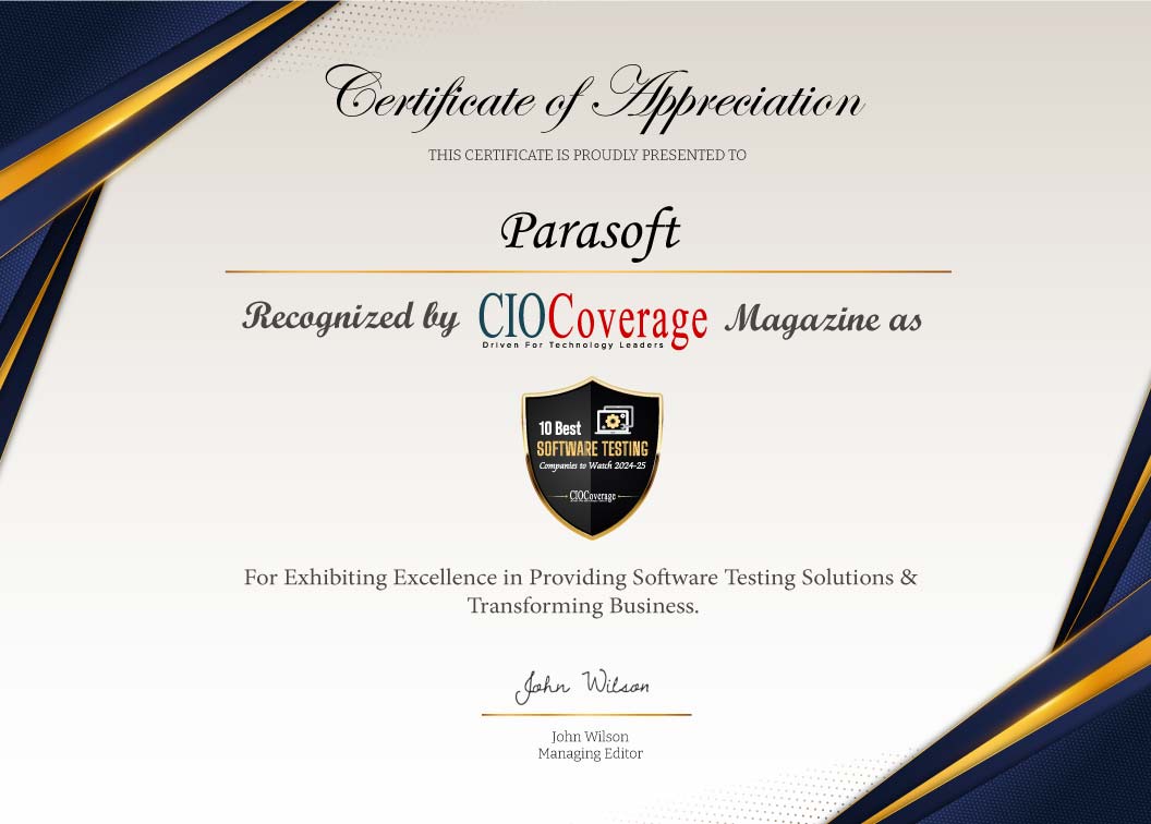 Parasoft – Automated Testing to Deliver Superior Quality Software ...