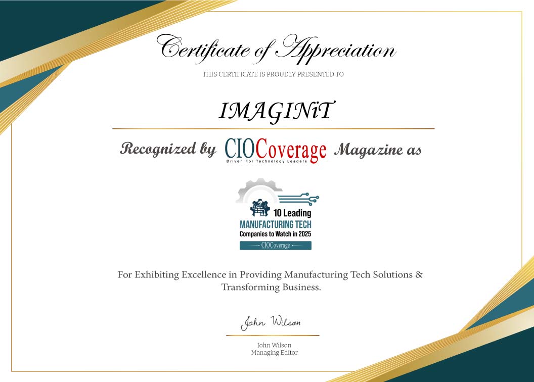 IMAGINiT – Design Technology Solutions Provider – CIOCoverage- Driven ...